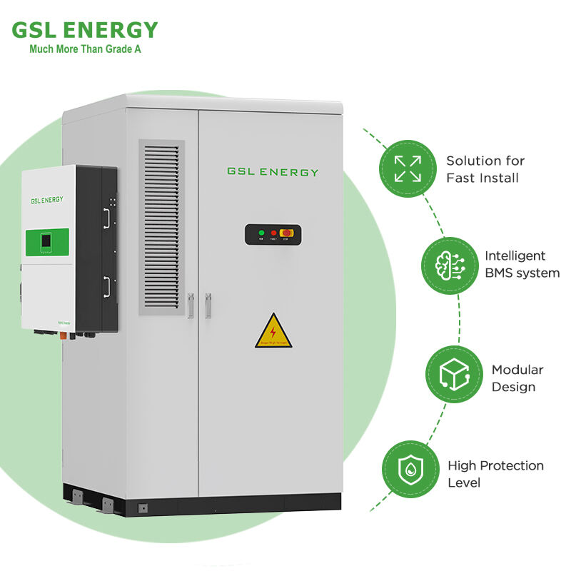 All-in-One Liquid Cooling Energy Storage Systems | GSL BESS 208kWh–418kWh for Commercial ...
